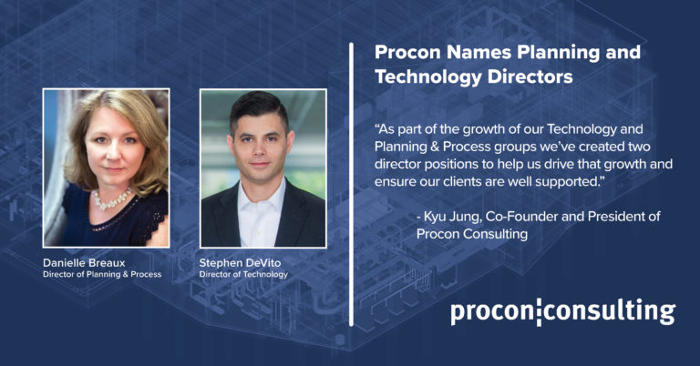 Procon Names Planning and Technology Directors - Procon Consulting